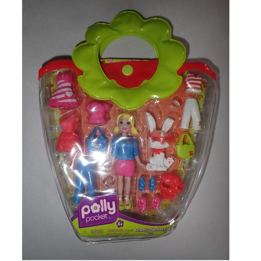 polly pocket | Toys | Polly Pocket Pretty Packets Shani Bag Doll Set ...